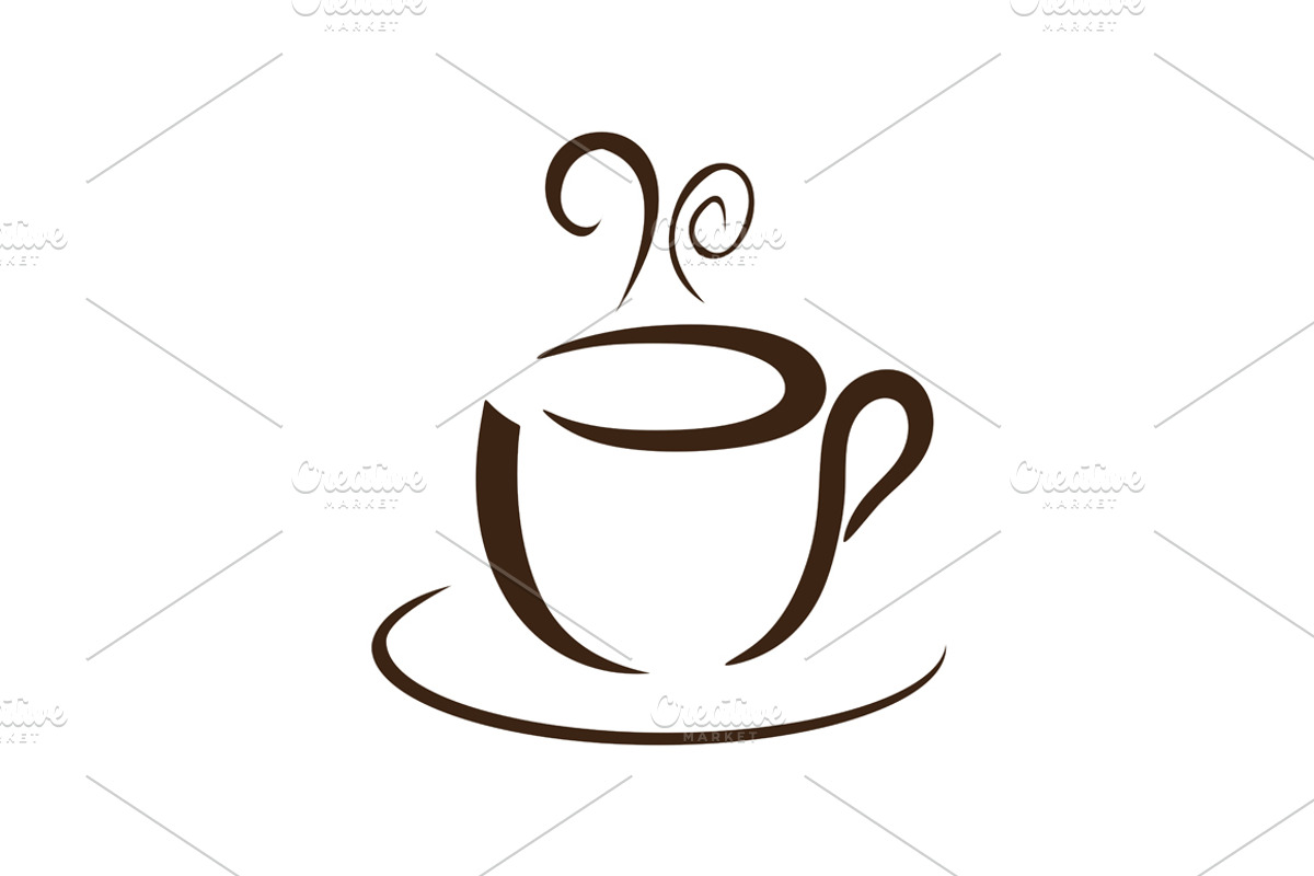 20 Logo Hot Coffee Templates Bundle, a Branding & Logo Template by ...