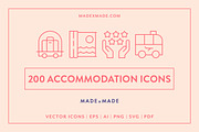 Accommodation Icons