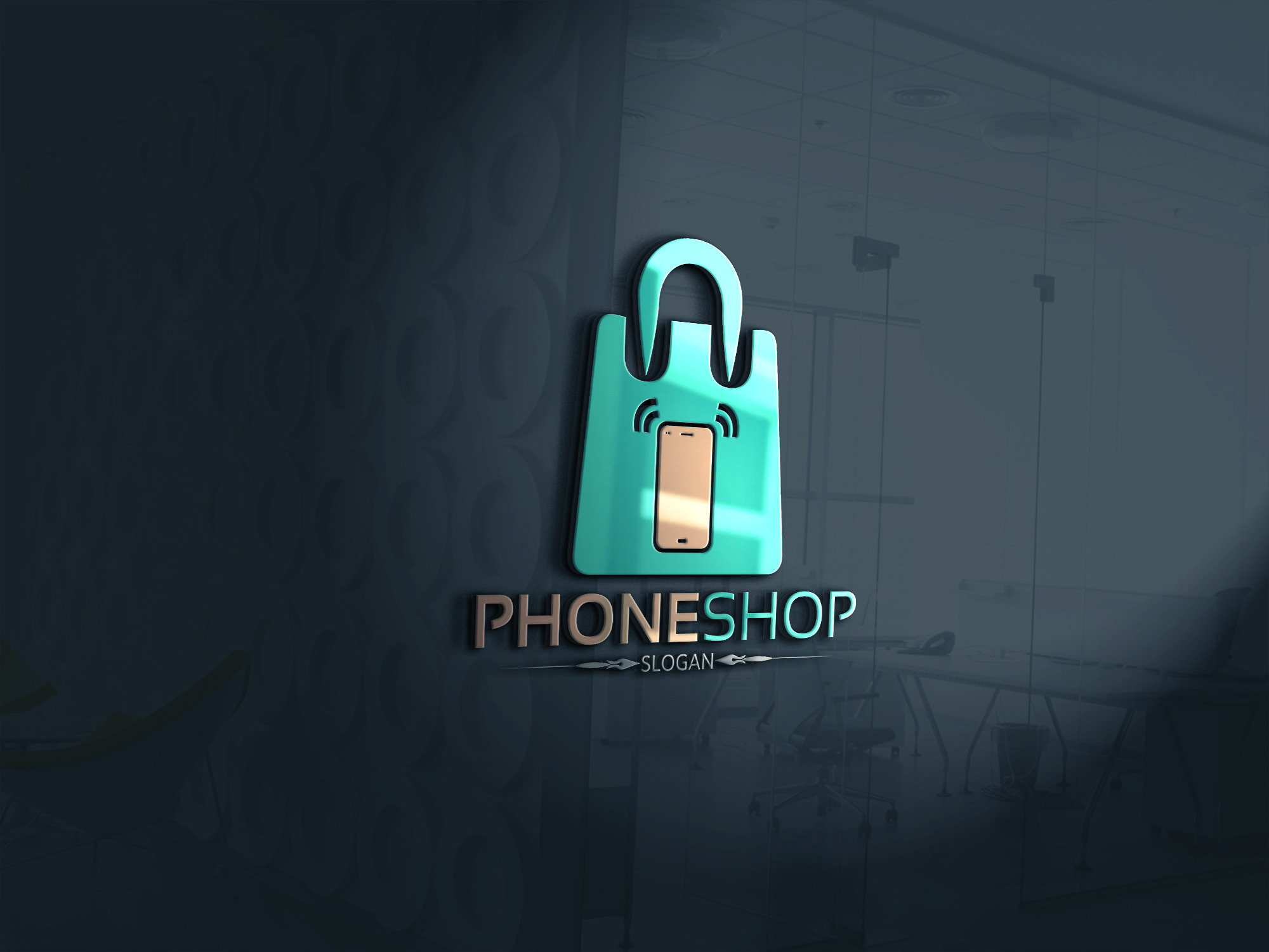 Phone Shop Logo | Branding & Logo Templates ~ Creative Market