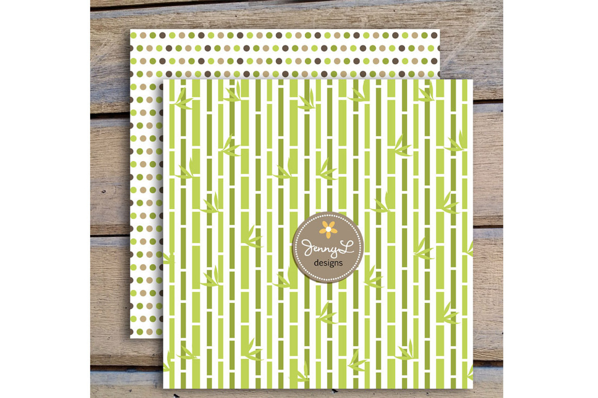 Panda Boy Digital Papers & Cliparts, a Pattern Graphic by JennyL Designs