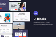 Omega - Landing Page UI Kit, an UI Kit Template by FinestDevs