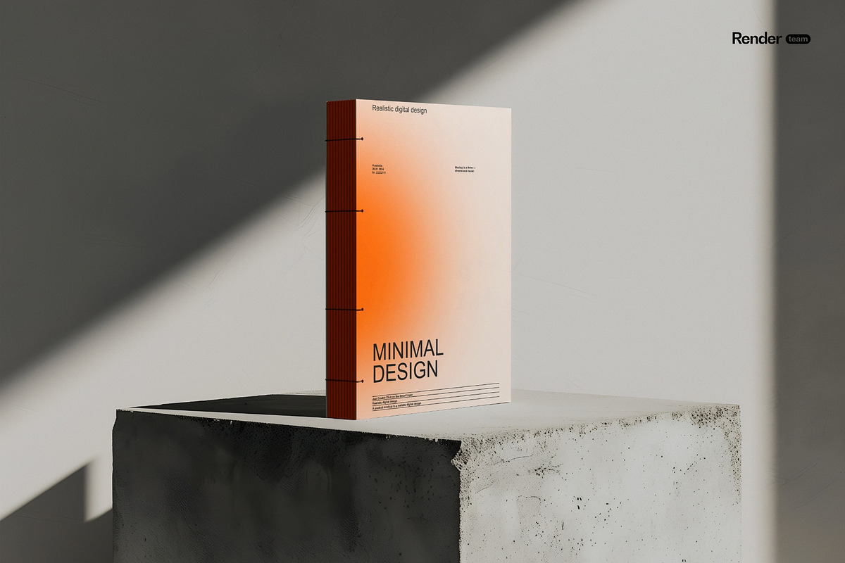 Book Mockup Set (6 PSD)