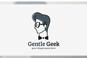 Gentle Geek Logo Template, a Branding & Logo Template by salmon.black