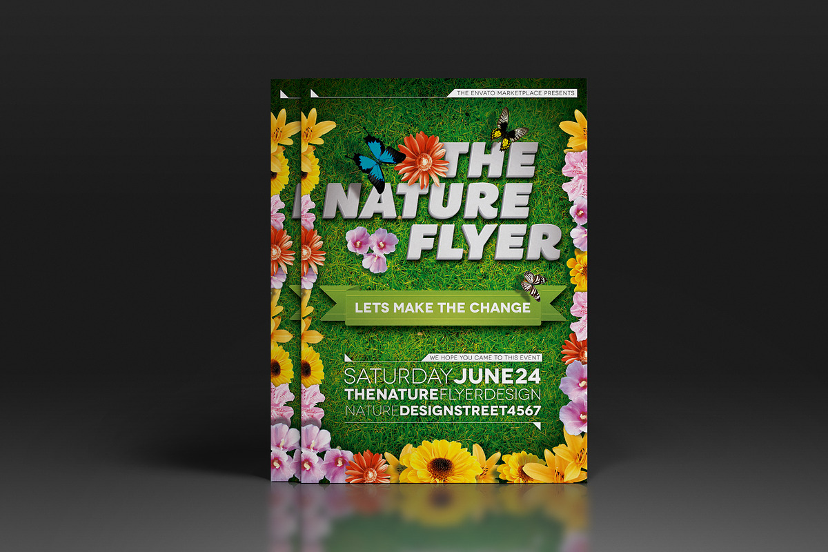 The Nature Flyer, a Flyer Template by Luuqas Design