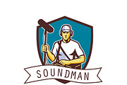 Soundman TV Sound Services Logo, a Branding & Logo Template by patrimonio