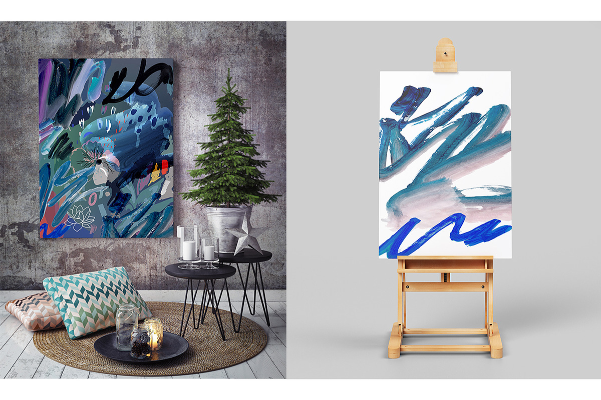 Mixture graphic set, a Texture Graphic by Lera Efremova | Creative Market