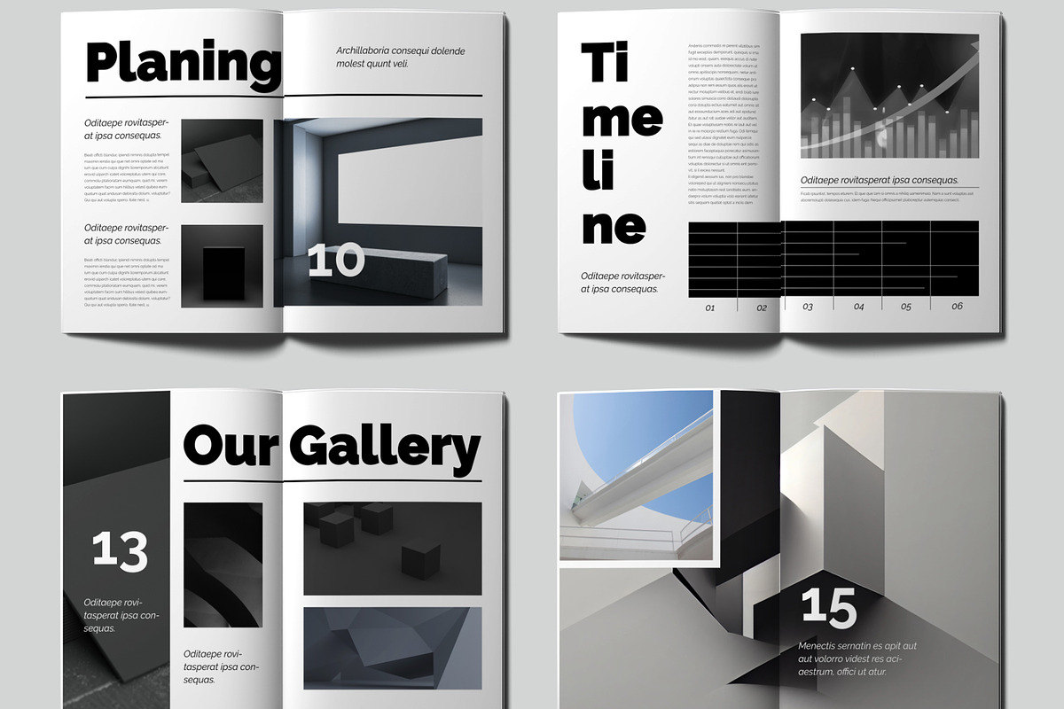 Magazine Multipurpose Book Template