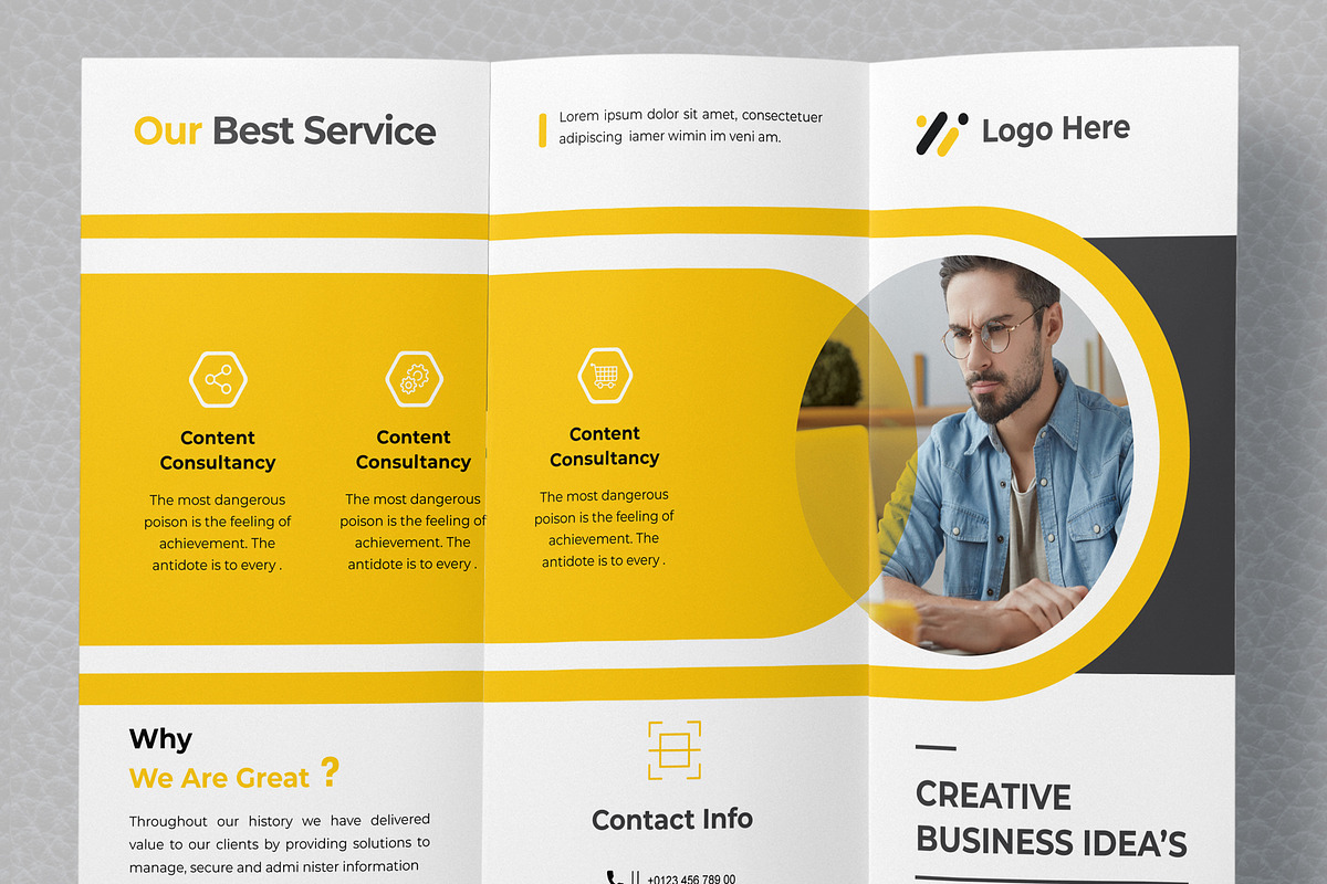 Trifold Brochure Template 2023