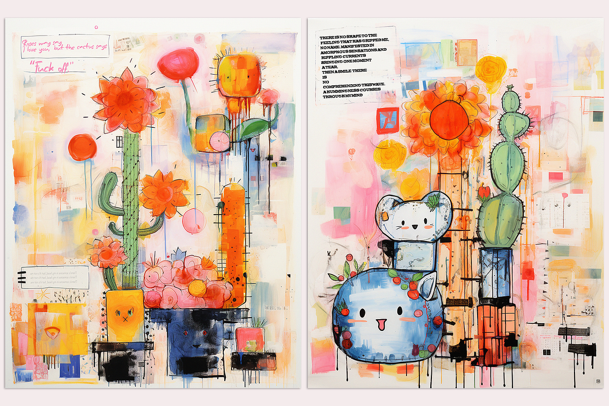 90+ Maximalist Gallery Wall Posters, a Background Graphic by Digital Museum