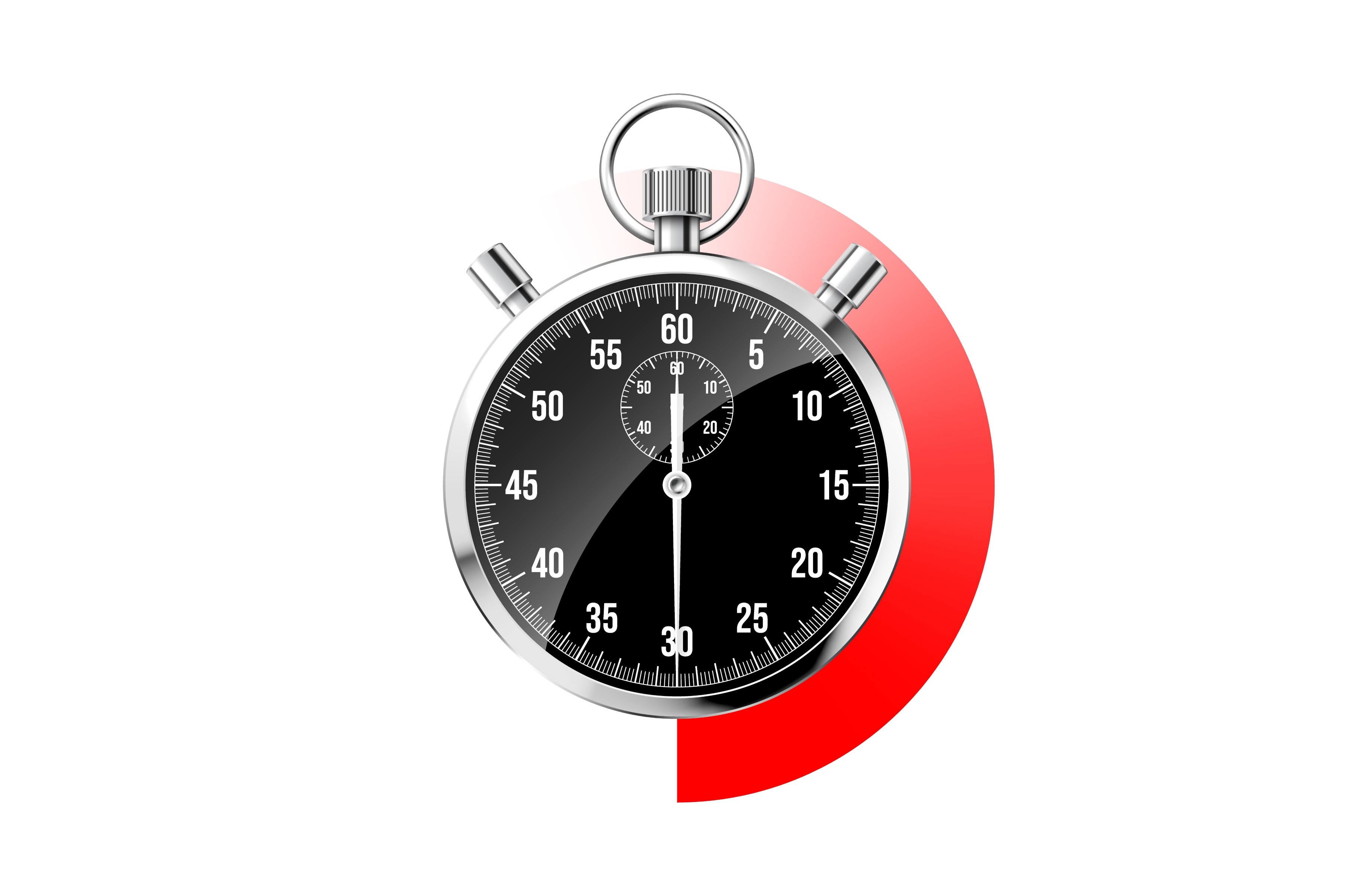 Realistic classic stopwatch. Shiny, an Object Illustration by 32pixels