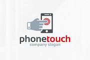 Phone Touch Logo Template | Branding & Logo Templates ~ Creative Market