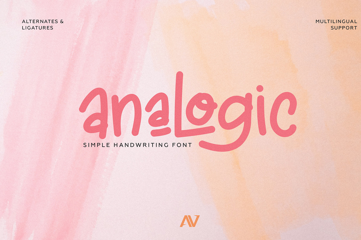 Analogic - Handwriting Font