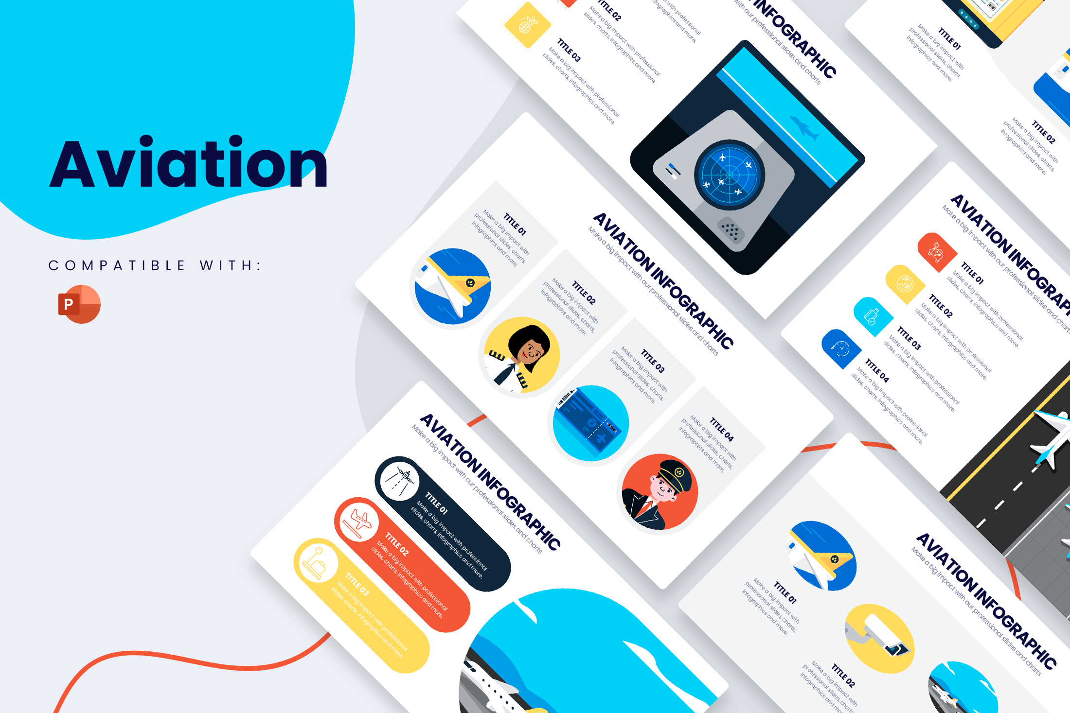 Aviation Powerpoint Template, a Presentation Template by Slidesmash