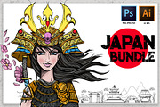 Japan BUNDLE, an Illustration by It's Time to Designs | Creative Market