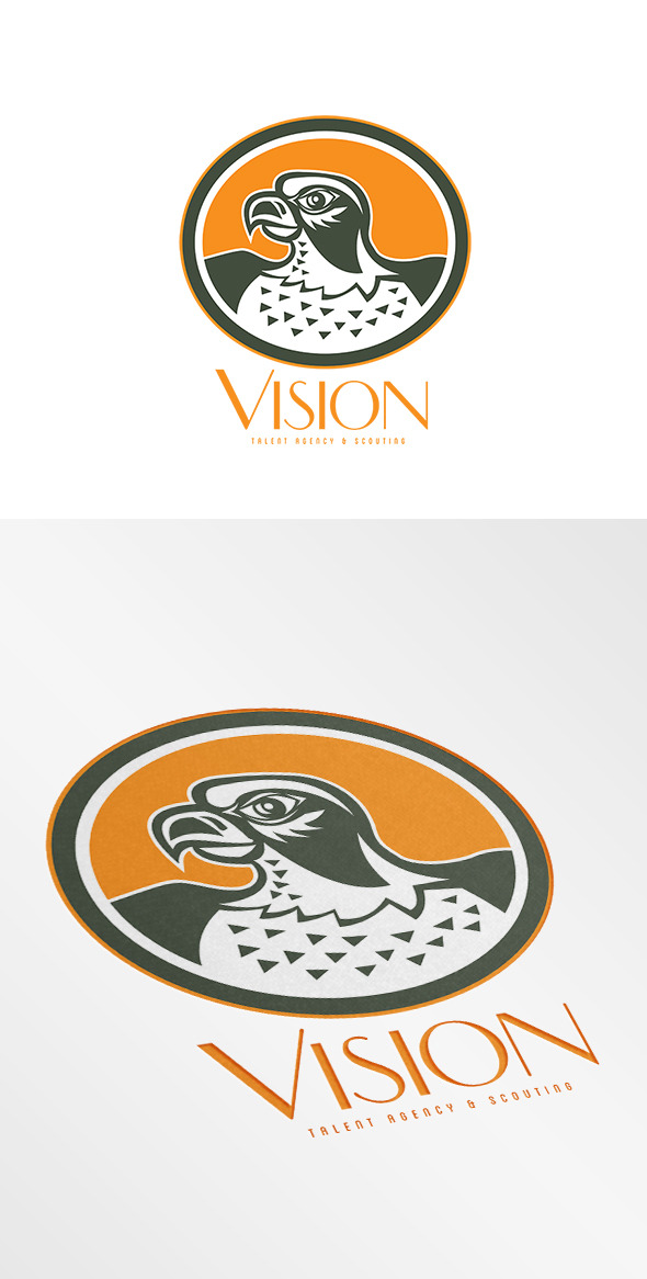 Vision Talent Agency Logo, a Branding & Logo Template by patrimonio