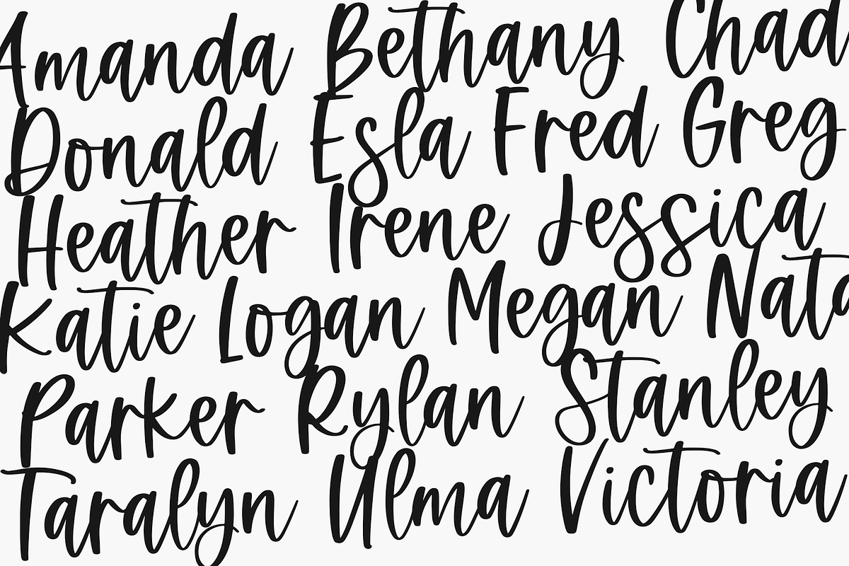 Clarity | Handwritten Script Font, a Script Font by KA Designs