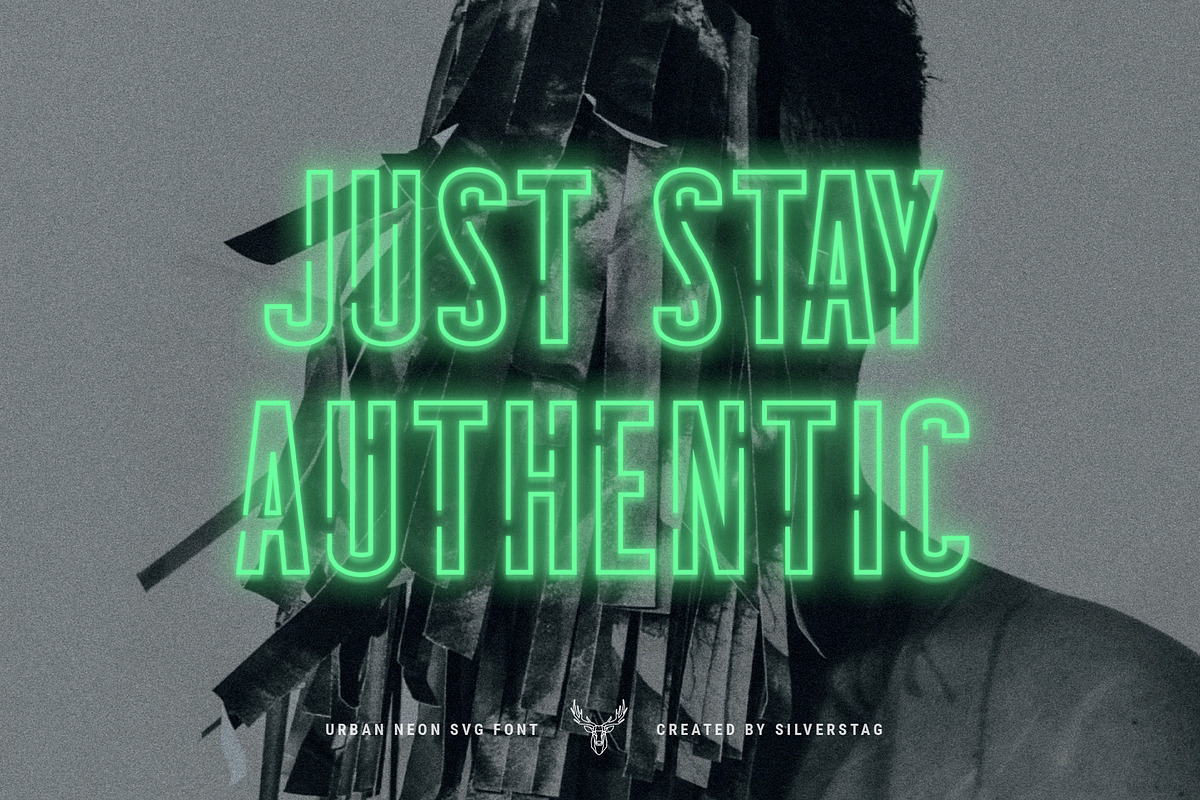 7EVEN SVG - Urban Neon Font Pack, a Sans Serif Font by SilverStag Type ...