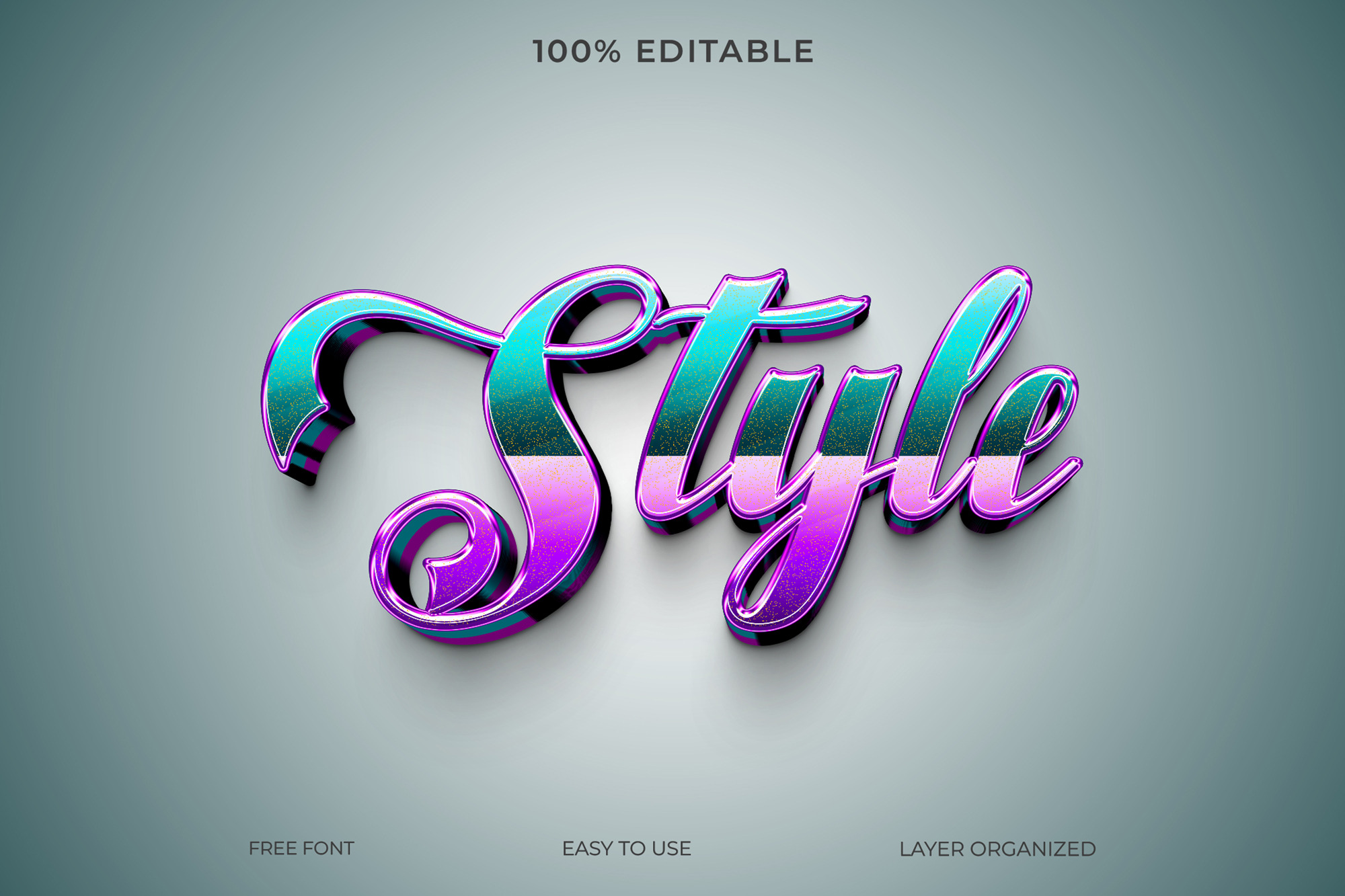 PSD Style 3D Text Effect, a Layer Style Add-On by Imamul001