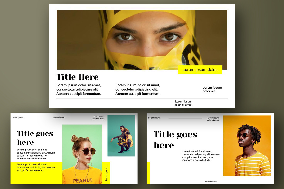 WELLEN PowerPoint Template, a Presentation Template by Ompie Agrino