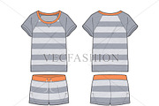 Women Sweat Lounge Set, a Sport Illustration by VecFashion Ltd.