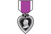 military medal of bravery valor, an Illustration by patrimonio