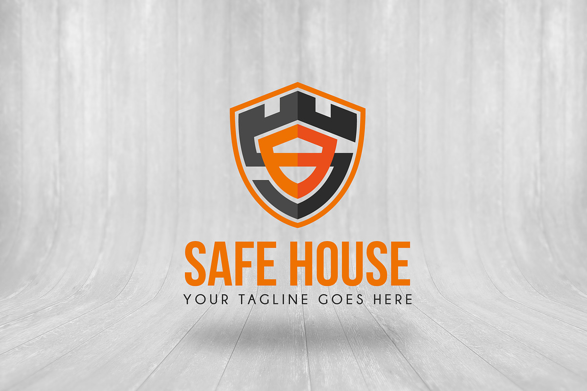 SAFE HOUSE Logo, a Branding & Logo Template by vectorlogos89