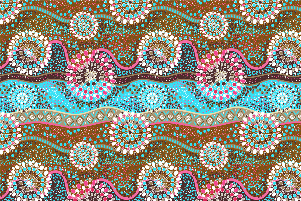 6 Patterns Australia, a Pattern Graphic by Sunny_Lion
