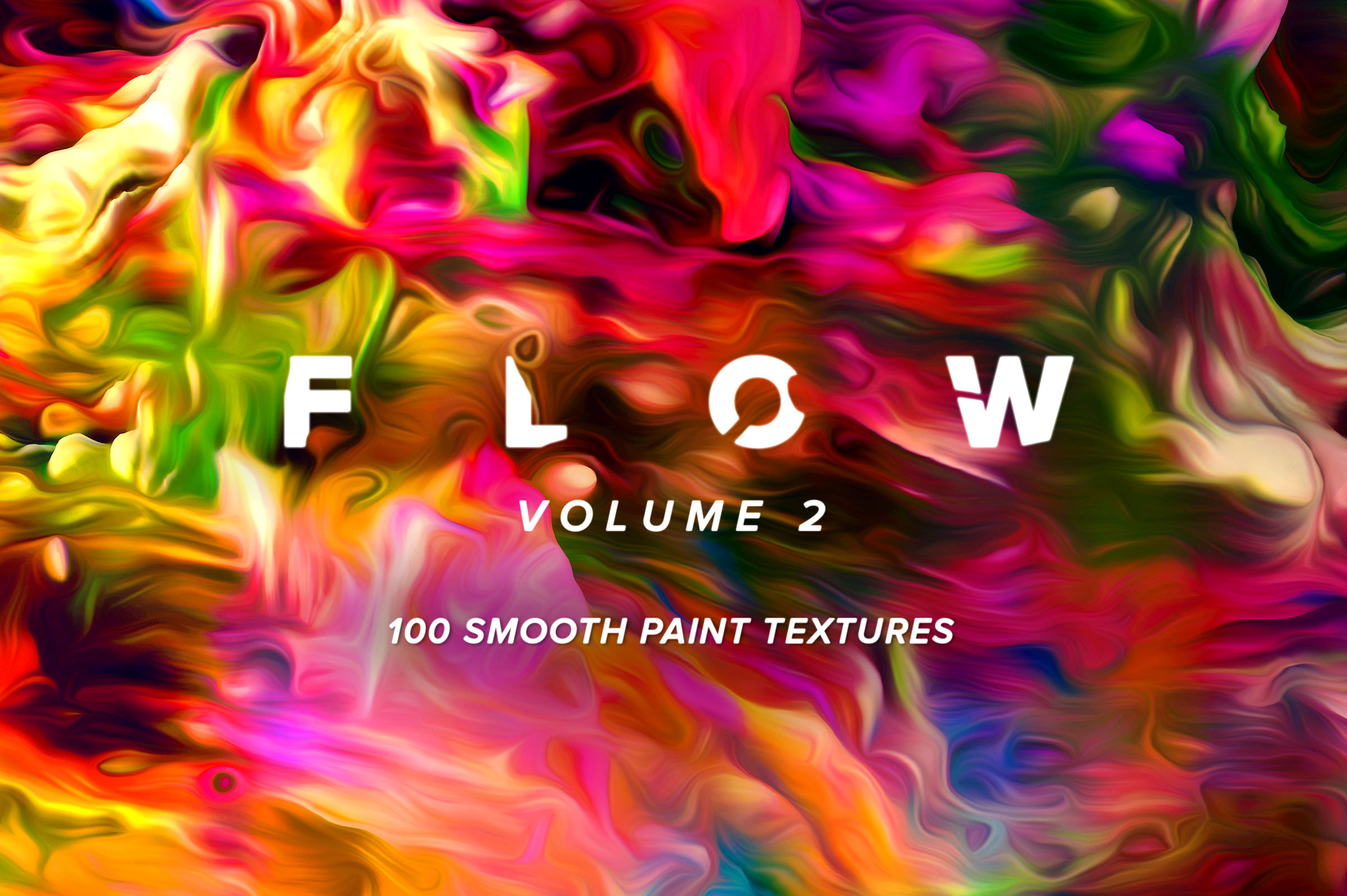 Flow, Vol. 2: 100 fluid paintings, a Texture Graphic by Chroma Supply ...