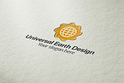 Universal Earth Design Logo, a Branding & Logo Template by BdThemes