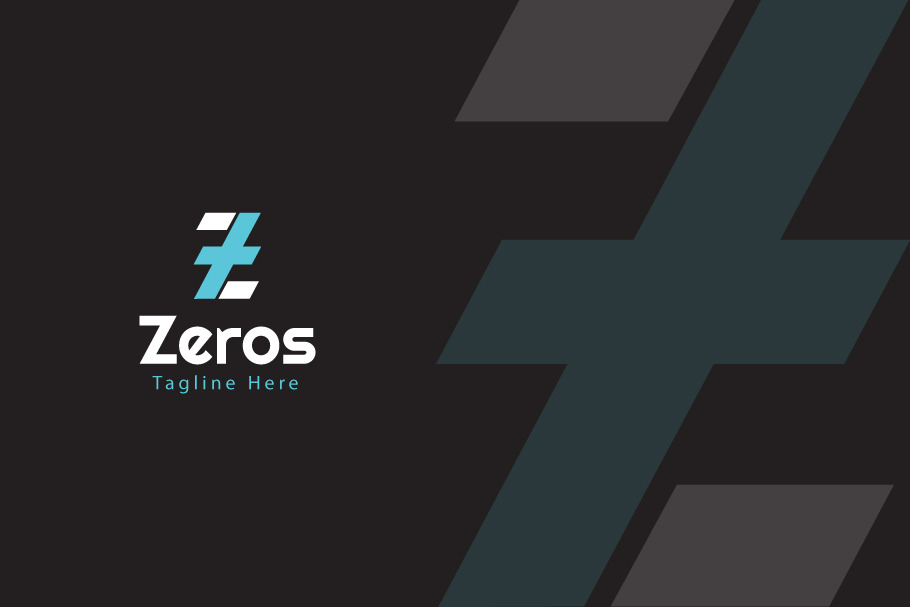 ZEROS LOGO TEMPLATE, a Branding & Logo Template by Sign Vector