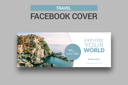 Travel Facebook Cover, a Social Media Template by Creatricks