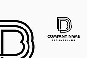 triple b letter logo, a Branding & Logo Template by vastard