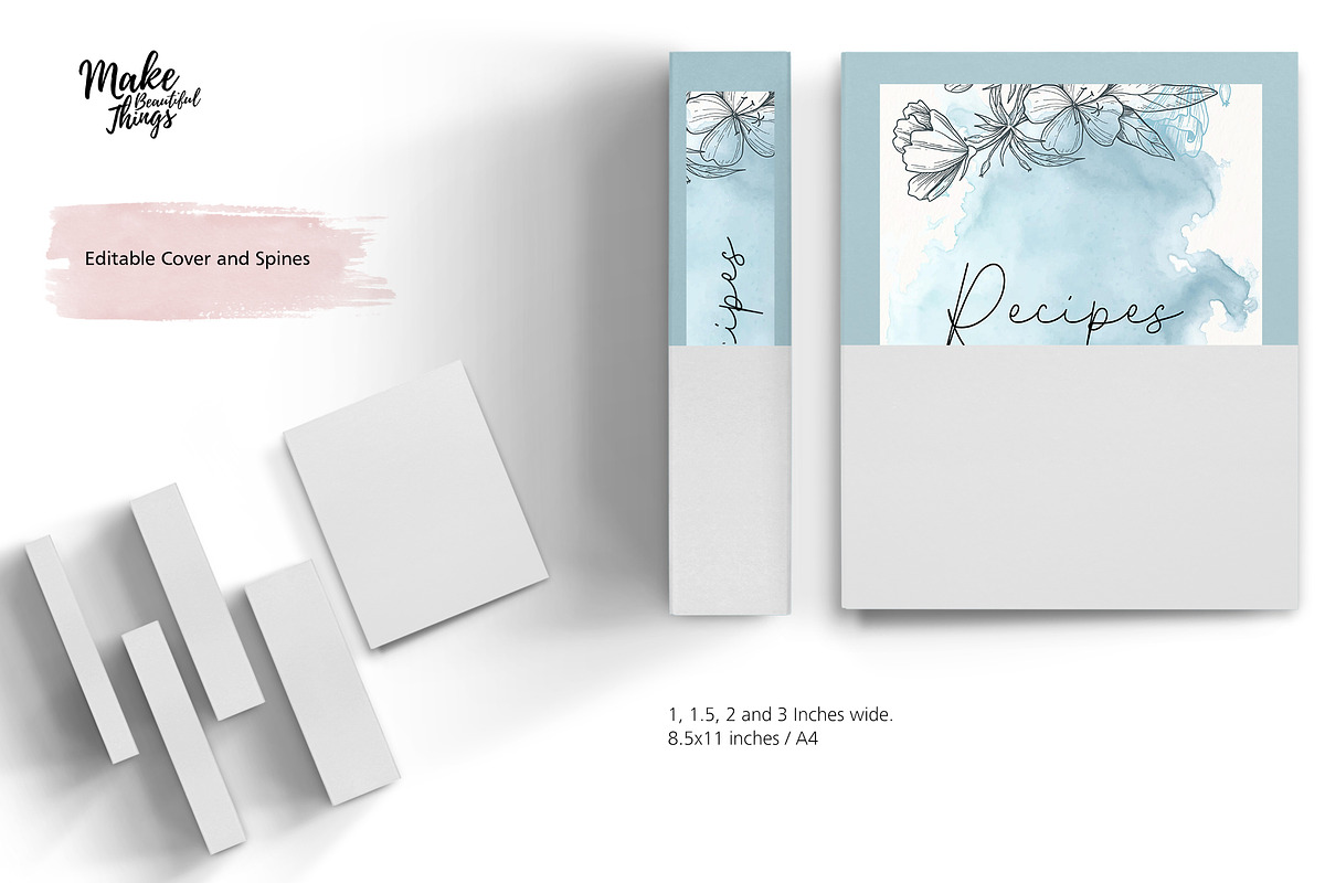 Isolated Binder kit mockup, a Product Mockup by Make Beautiful Things