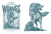WOLVES - Special edition vol.1 | Animal Illustrations ~ Creative Market