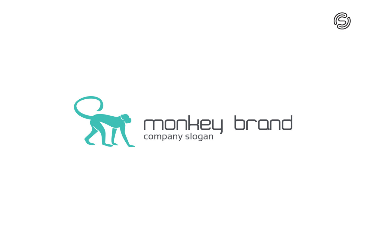 Monkey Brand Logo Template, a Branding & Logo Template by Sarten ...