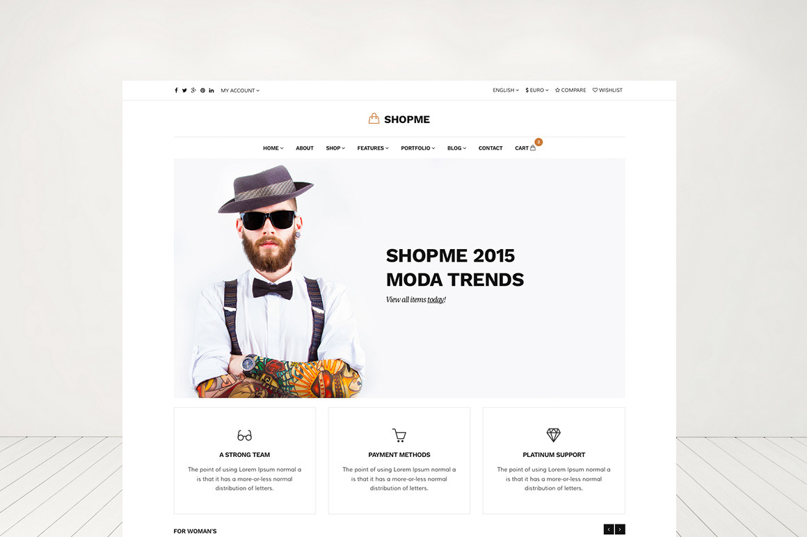 Shopme - Responsive Shop Template, a HTML Template by Show WP