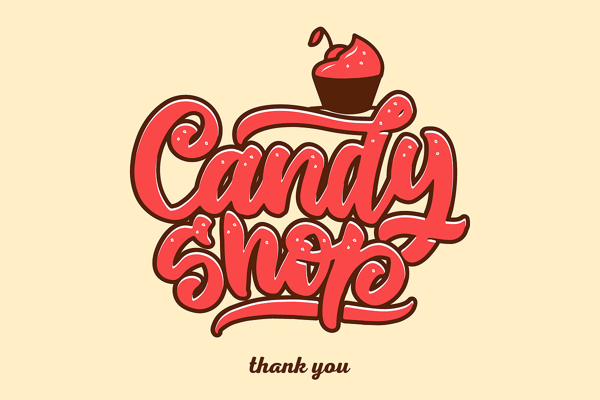 Sweet logos set, a Branding & Logo Template by Lettering_Logo ...