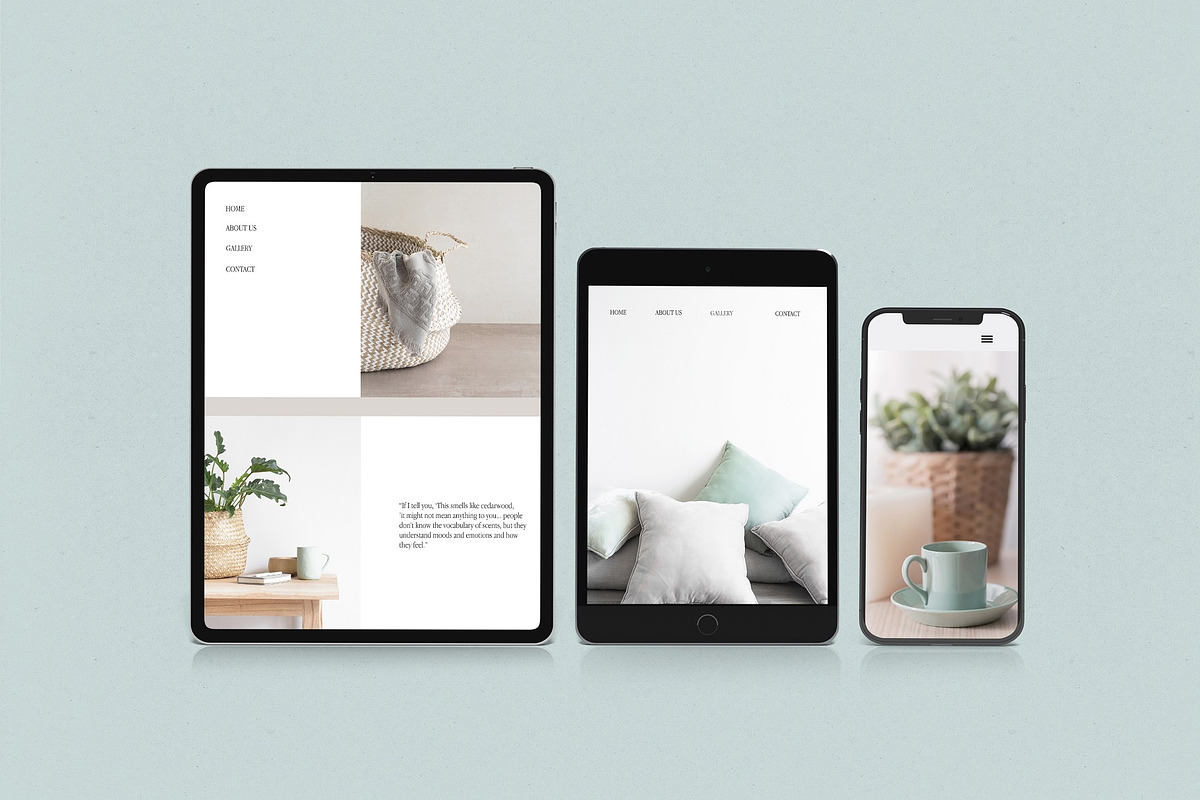 Multi Device Mockup, an iPhone Mockup by Graphicbars
