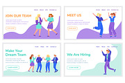 Employee recruitment landing page, a Landing Page Template by The img