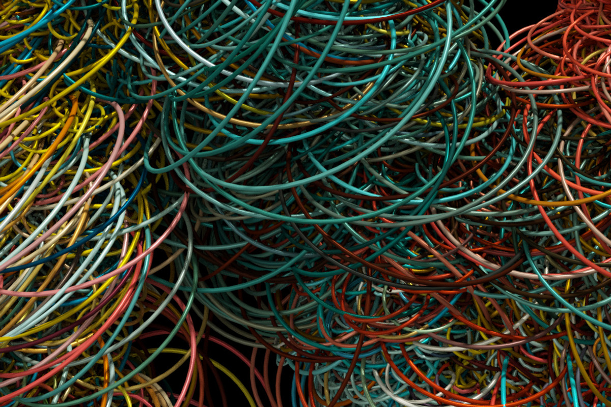 Color Wire Font, a Font by Handmadefont | Creative Market