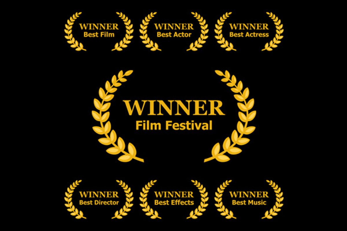 Film Awards Winners Laurels Set, a Templates & Theme by in8finity