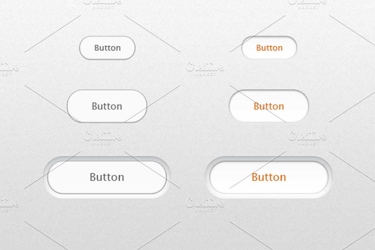 Buttons Pack, an UI Kit Template by Prosymbols