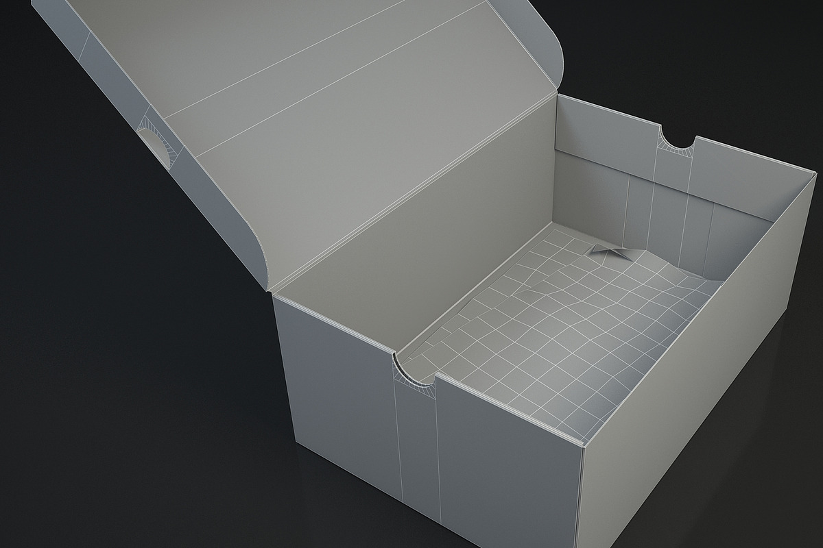 Shoe box 3D model, an Object 3D Model by mrGarret