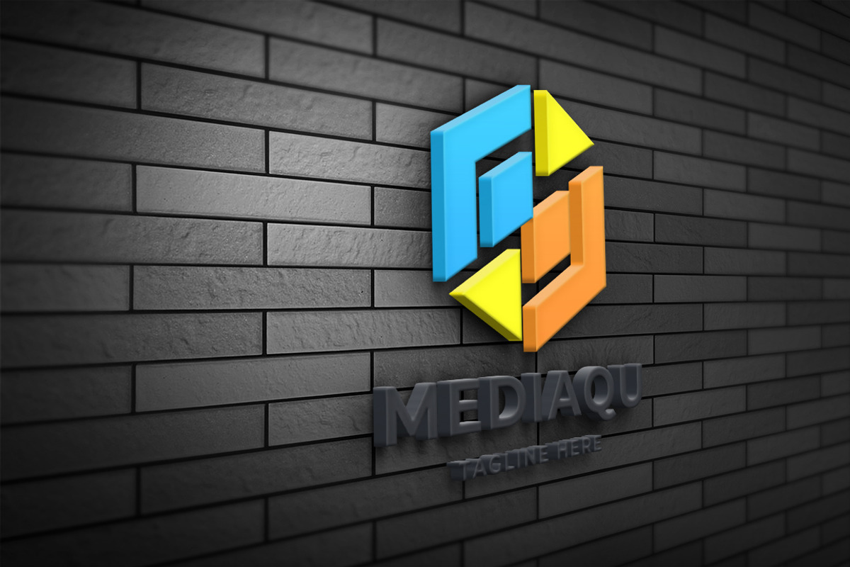 Media Cube Logo, a Branding & Logo Template by Design_Planet