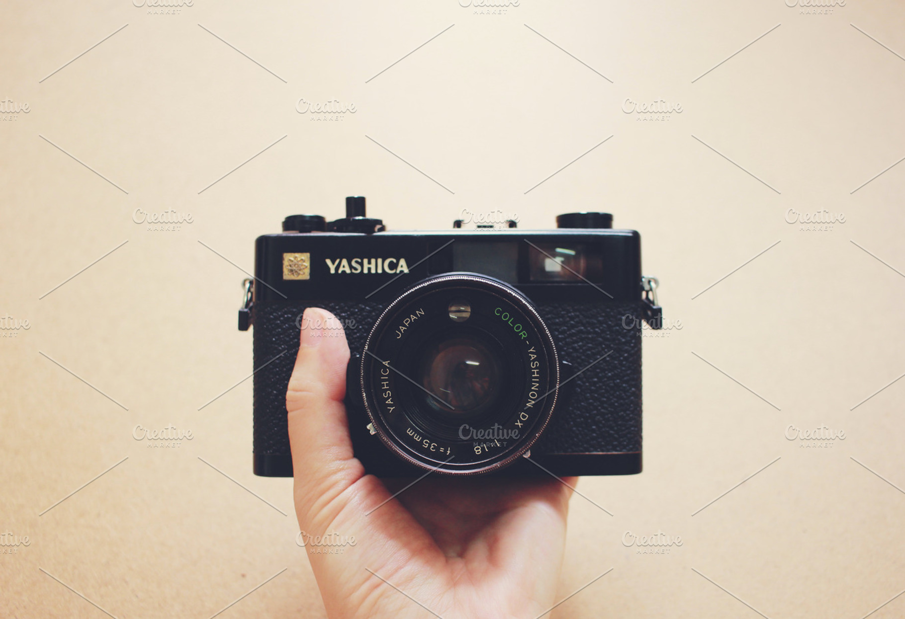 hand holding analog camera, an Arts & Entertainment Photo by Nuchylee ...