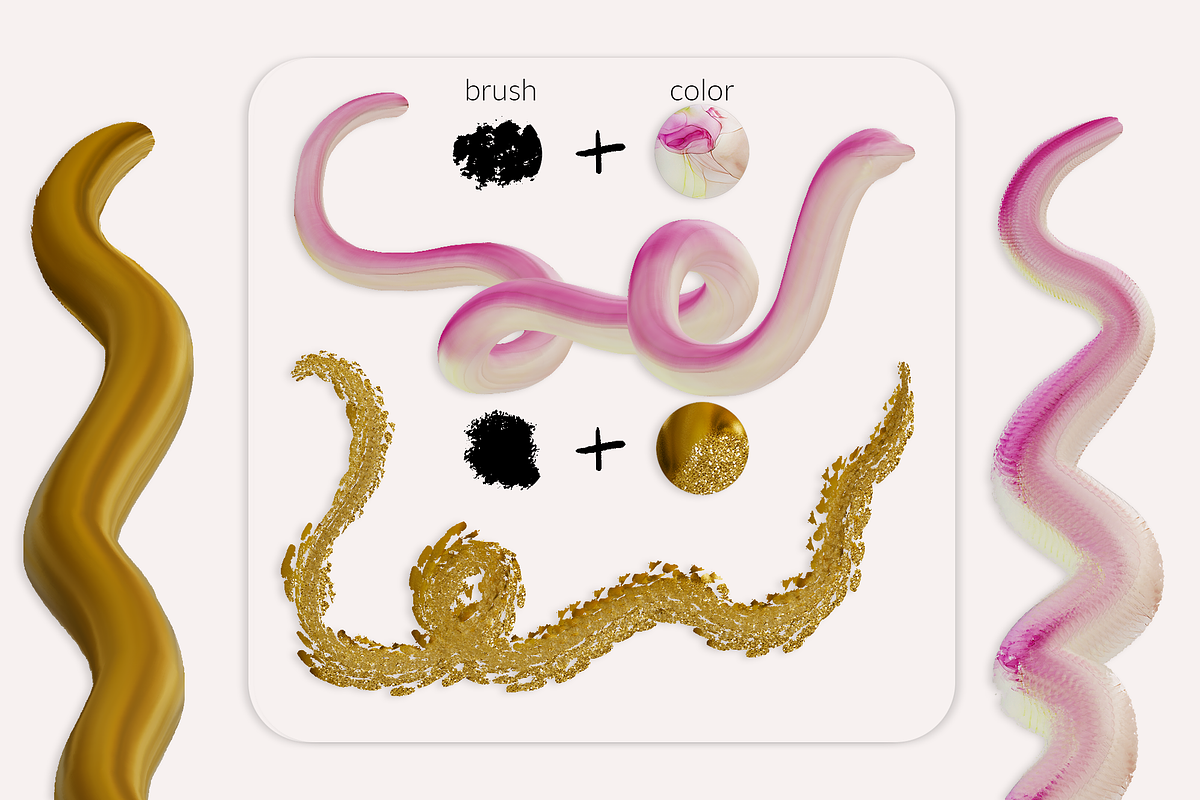 Cartoon Brushes for Photoshop, a Brush Add-On by FaeryDesign