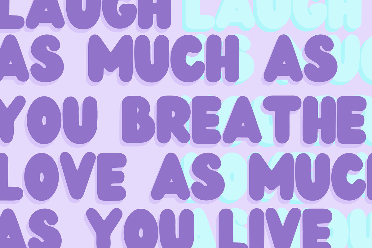 Wedges - Rounded Font, a Sans Serif Font by Dm Studio