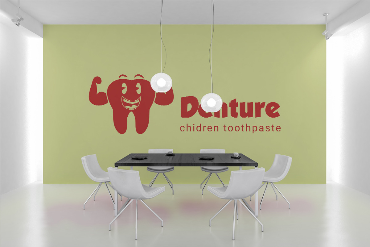 Denture : Dental Mascot Logo, a Branding & Logo Template by Punkl Camp