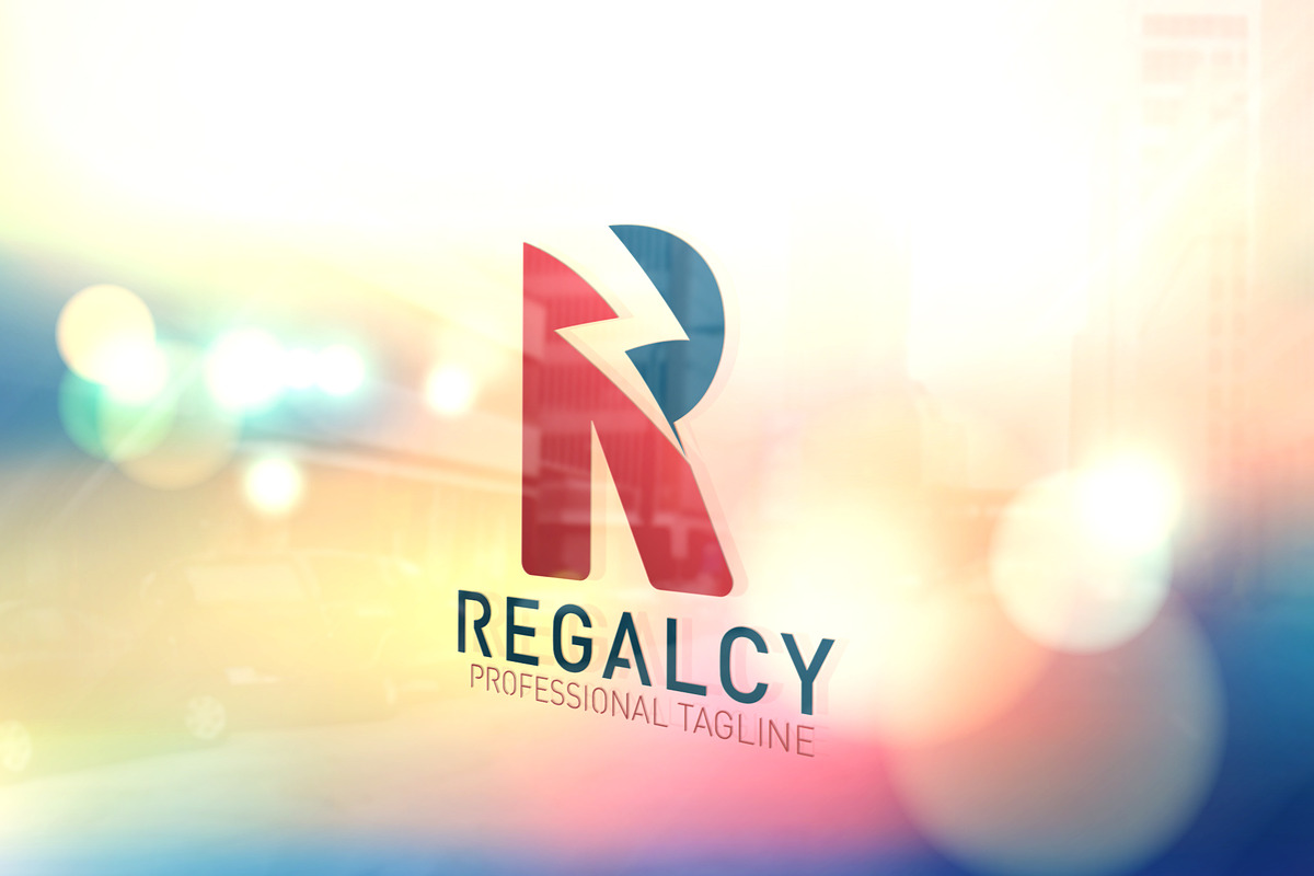 Lightning Letter R Logo, a Branding & Logo Template by essegraphic