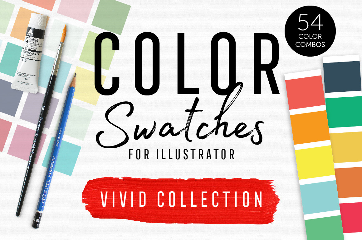 Color Swatches - Vivid Collection, a Palette Add-On by Bold Leap Creative